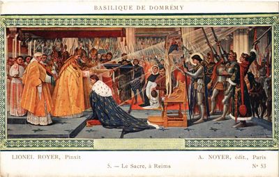 CPA AK Basilique de Doméry L. ROYER - Le Sacre, á Reims (285556) | eBay