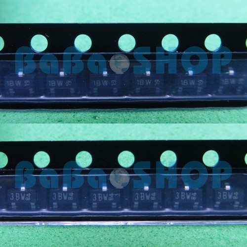 50pairs NXP Original (BC846B 1B + BC856B 3B) 65V 100mA SMT Transistors ...