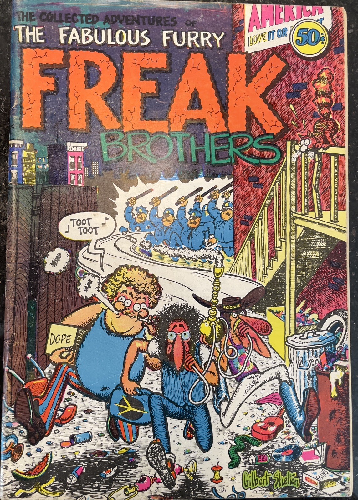 The Fabulous Furry Freak Brothers Underground Comic G Shelton | eBay