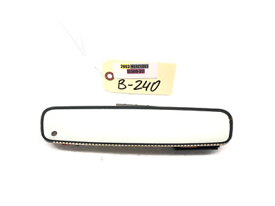 2003-2012 MERCEDES R230 SL500 SL550 INTERIOR REAR VIEW MIRROR GLASS OEM ...
