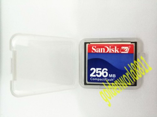 10PCS SanDisk 256MB CompactFlash CF Memory Card SDCFJ-256 Genuine New ...