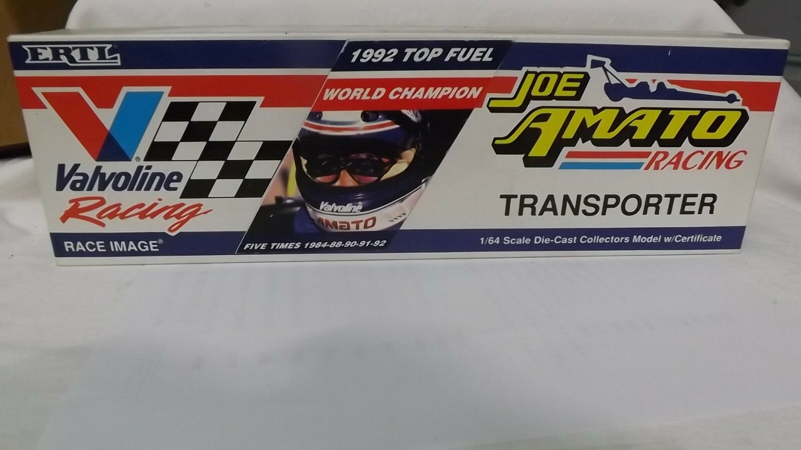 Ertl Joe Amato Racing Transporter Semi Truck & Trailer Valvoline Racing ...