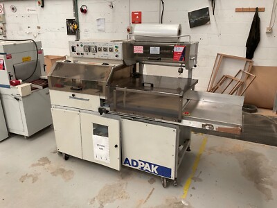 Adpak EFK250 Automatic Shrink Wrap Wrapping Machine 240V, Serial No ...