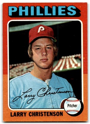 1975 Topps Larry Christenson Philadelphia Phillies #551 | eBay