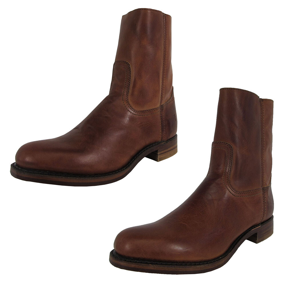 Frye Mens Campus Inside Zip Mid Calf Boots | eBay