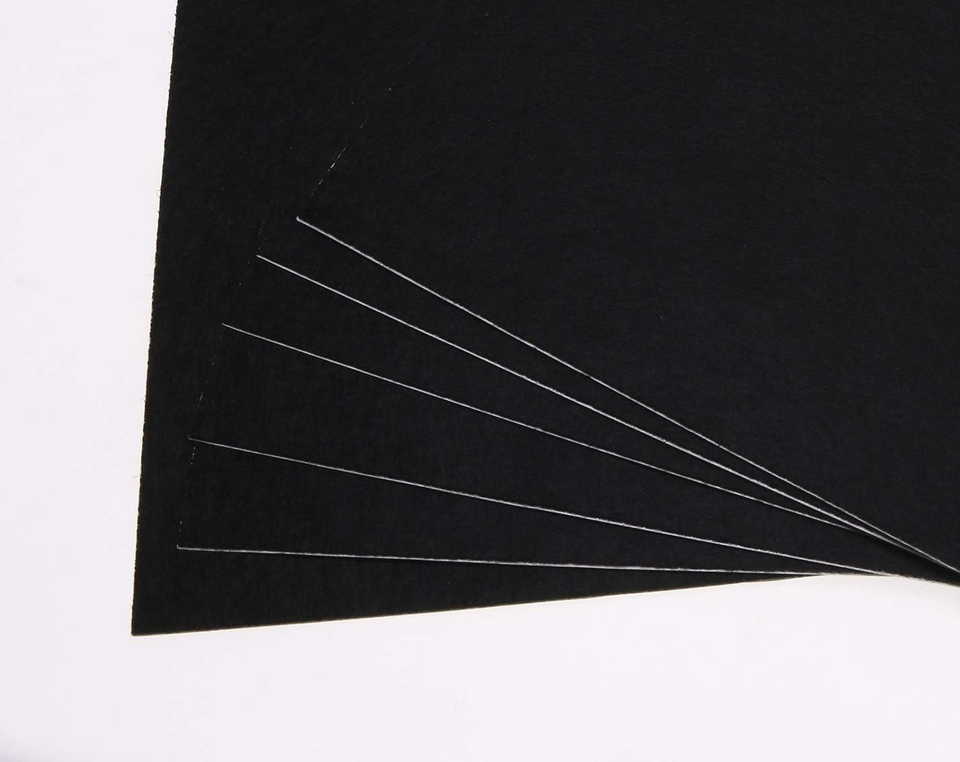 6PCS A4 Size Self Adhesive Felt Sheets 1Mm Thickness Sticky Back Fabric ...