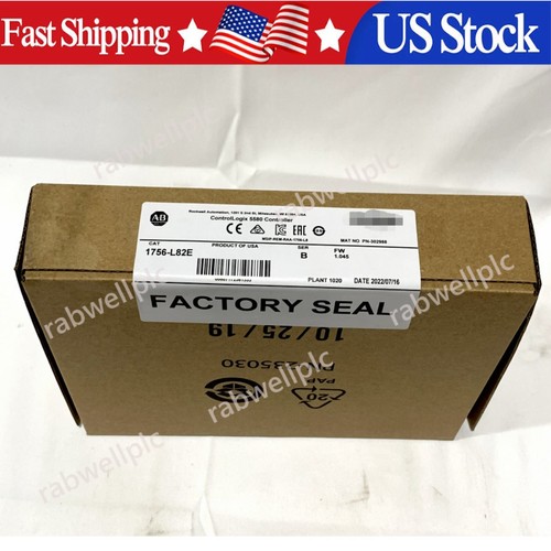 New Allen-Bradley 1756-L82E ControlLogix Logix5580 Processor, 5MB, USB ...