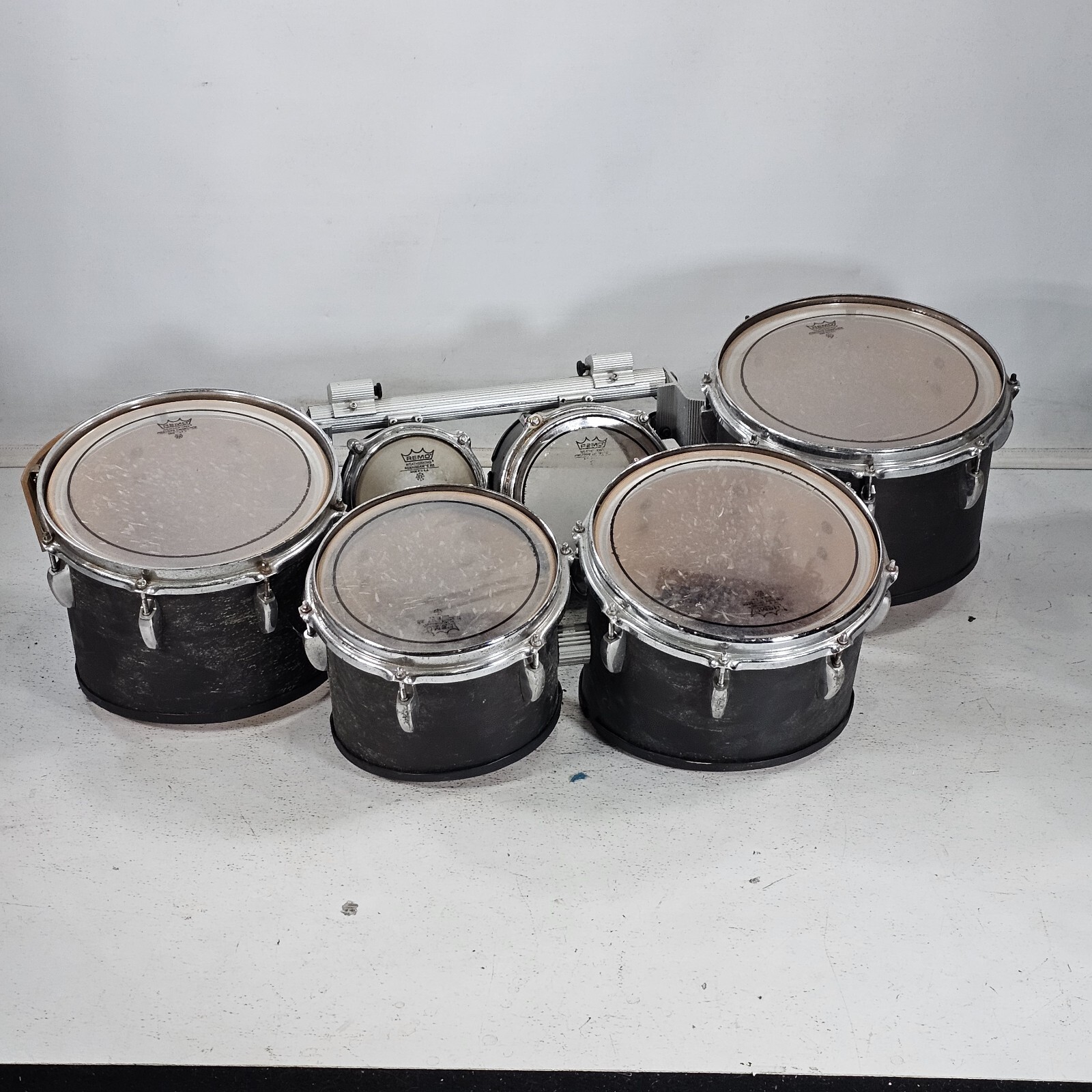 6 Tom Yamaha Quad Toms Marching Concert 8100 Series | eBay