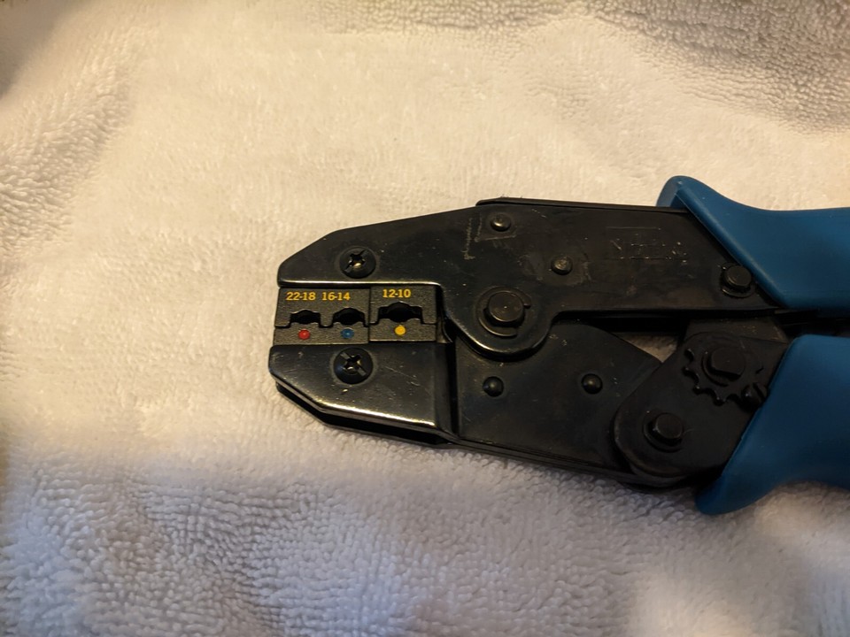 ideal Crimpmaster Hand Tool With 30-579 Die Crimp - Crimping #10 - 22 ...