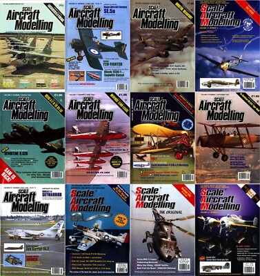 130 Scale Aircraft Modelling Magazine's (1979-2000) DVD + Extras ...