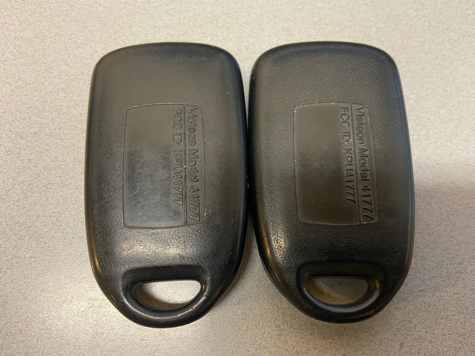 LOT 2 MAZDA REMOTE KEY FOB FCC ID KPU41777 KEYLESS ENTRY MODEL 41777 | eBay