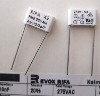 Evox Rifa X2 Safety Capacitor 10 nF 275 VAC PME285 type (50 pcs) | eBay UK
