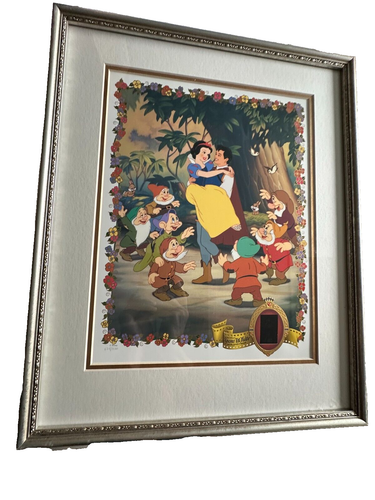 Disney - Snow White - Framed Lithograph w/35MM film cells | eBay