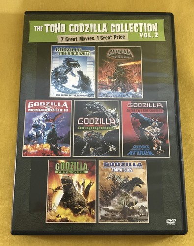 The Toho Godzilla Collection Vol 3 DVD 7 Great Movies Mechagodzilla ...