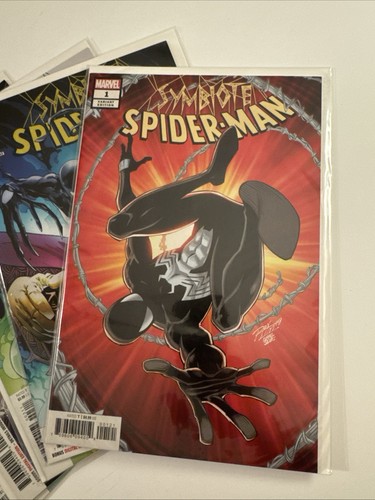 SYMBIOTE SPIDER-MAN #1 MARVEL 2019 RON LIM VARIANT Plus 2 3 4 5 - Lot ...