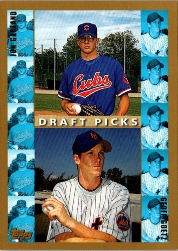 1998 Topps Jon Garland/Geoff Goetz #245 Chicago Cubs/New York Mets ...