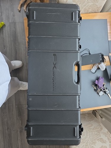 FX Airguns Black Gun Airgun Rifle Hard Flight Case Storage Good Used ...