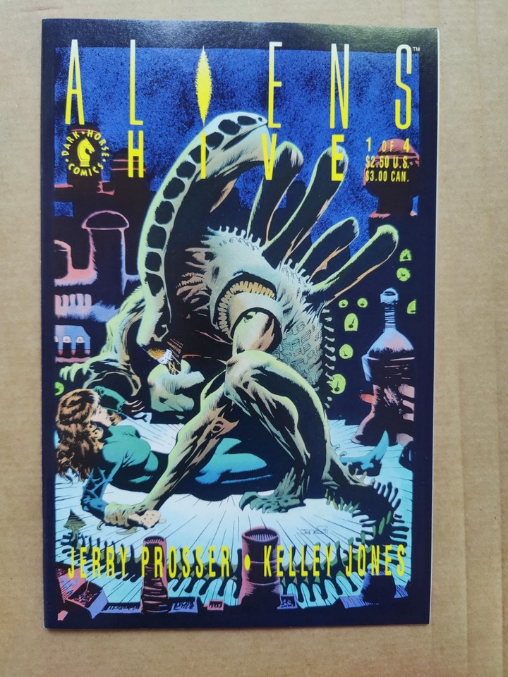 ALIENS EARTH WAR 1-4 + Hive 1 Lot Of 5 Dark Horse 1990 Sam Kieth Art 1 ...