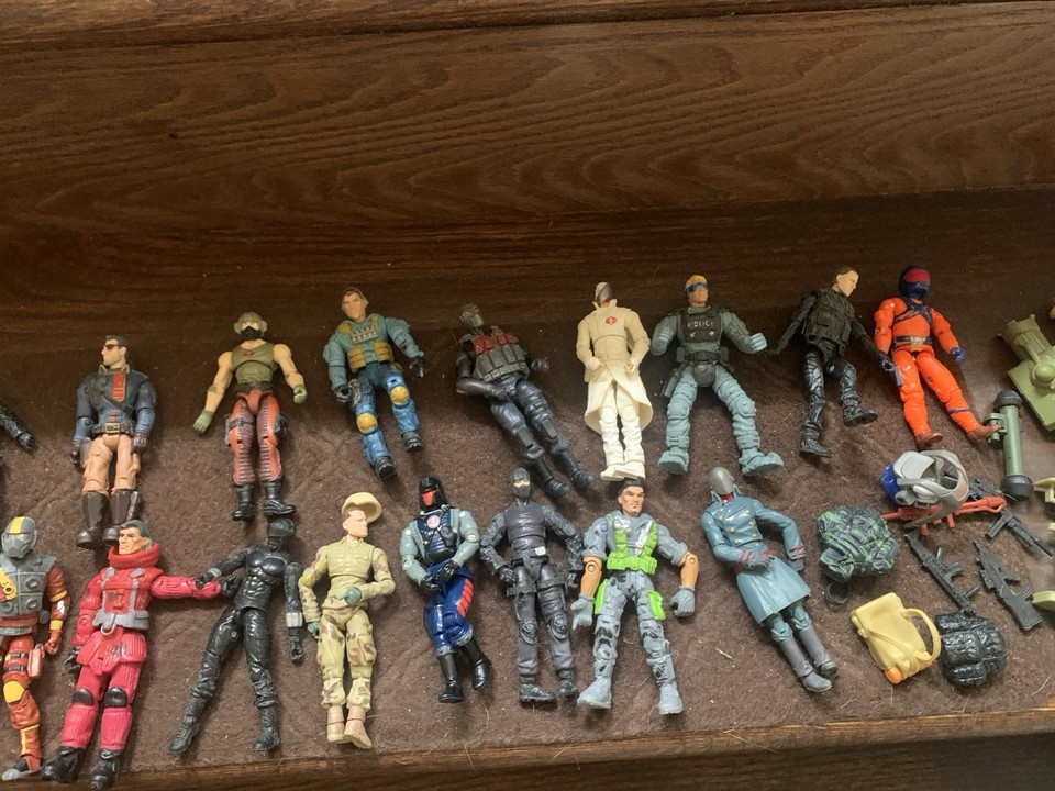 G I Joe action figures lot with accessories | eBay