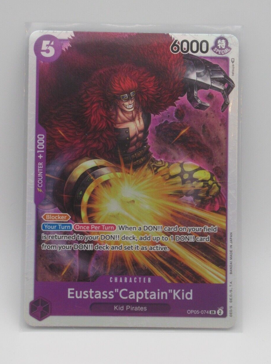 One Piece Awakening of the New Era Eustass "Captain" Kid OP05-074 SR ...