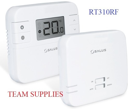 Salus RT310RF Wireless Room Thermostat Digital RF Stat Replaces RT300RF ...