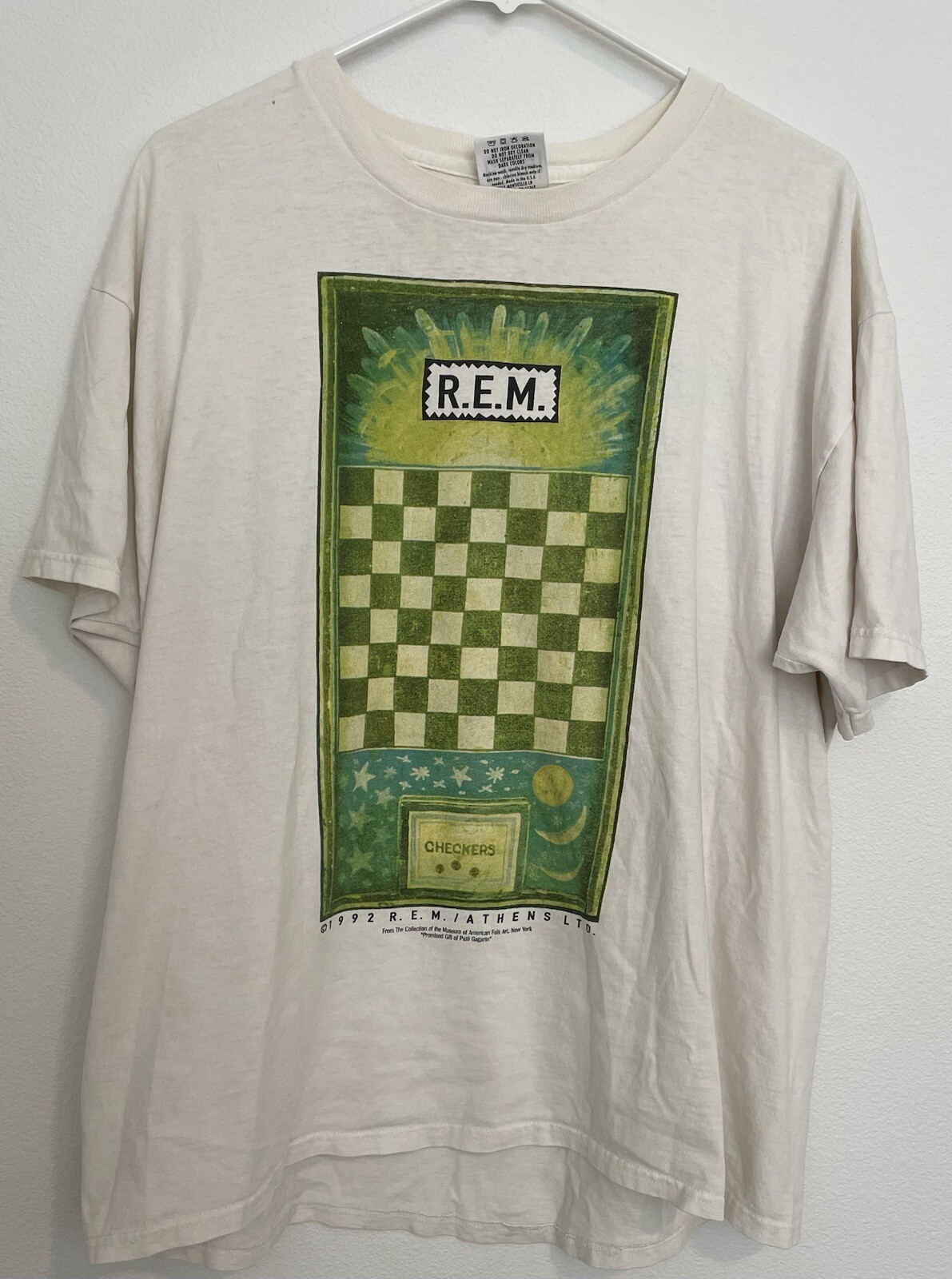 Vintage 1992 REM Automatic For The People Shirt XL Ni… - Gem