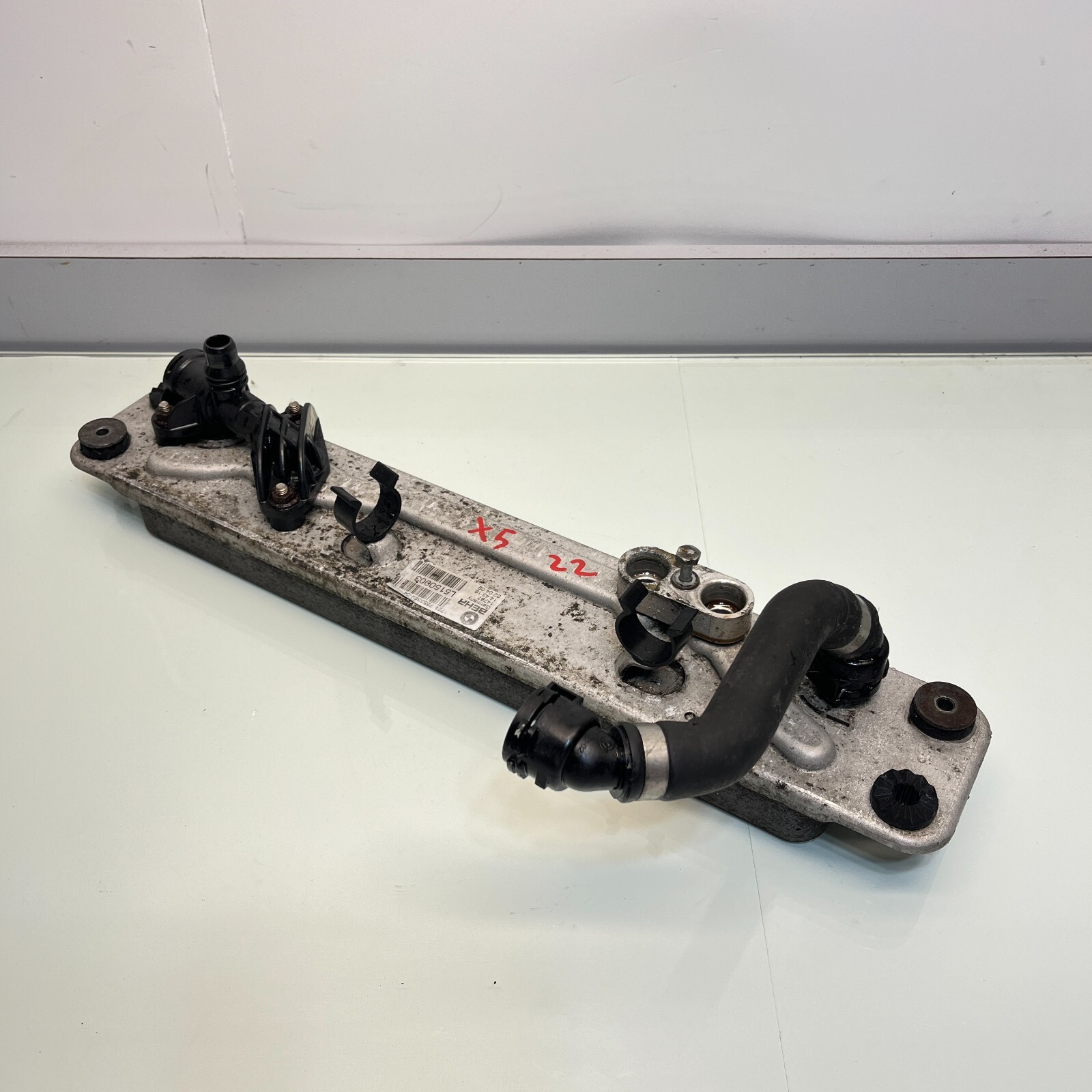 2007-2013 BMW X5 E70 3.0L TRANSMISSION HEAT EXCHANGER OIL COOLER OEM | eBay