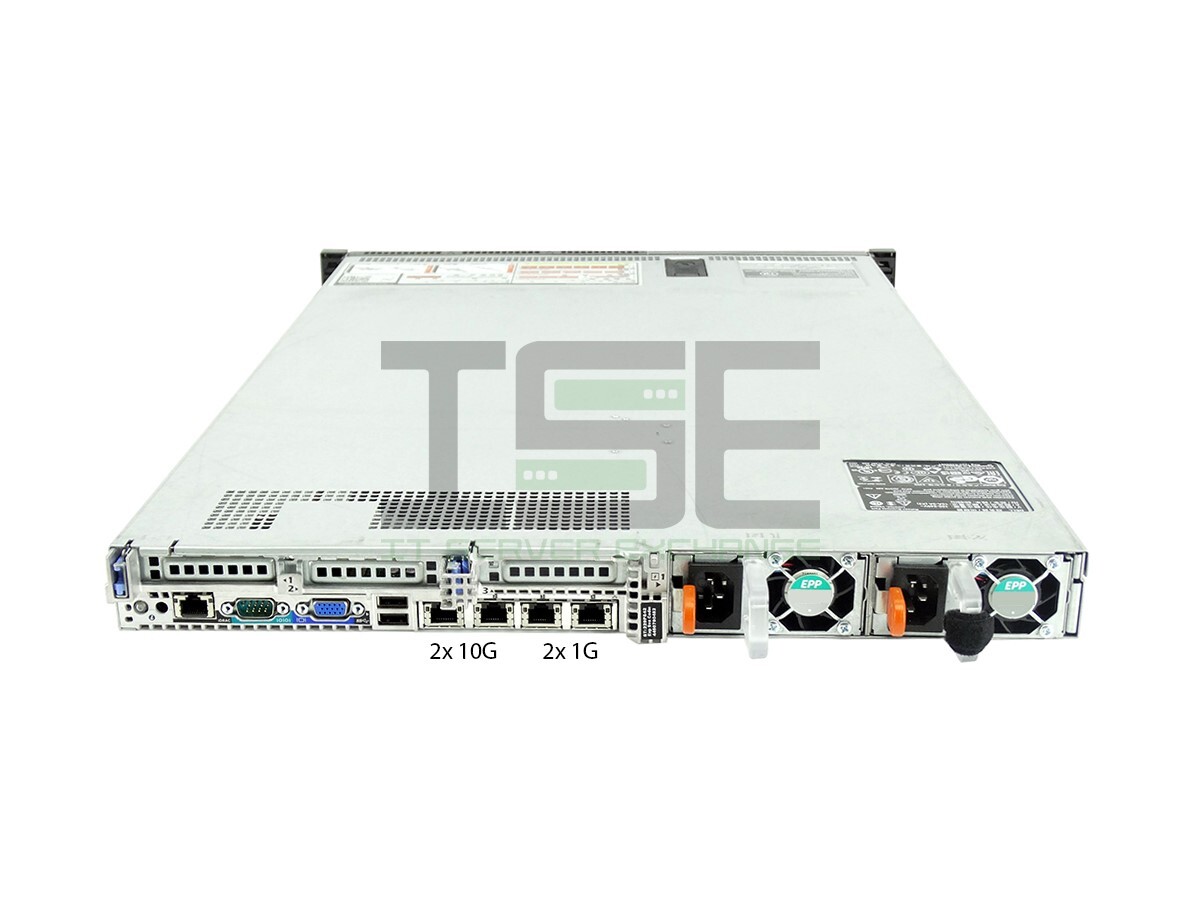 Dell R630 8 Port SFF Server 2x E5-2620v4 16-Cores H730 32GB RJ-45 iDRAC ...