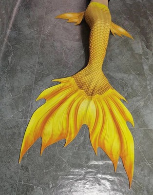 Yellow Mermaid Tails