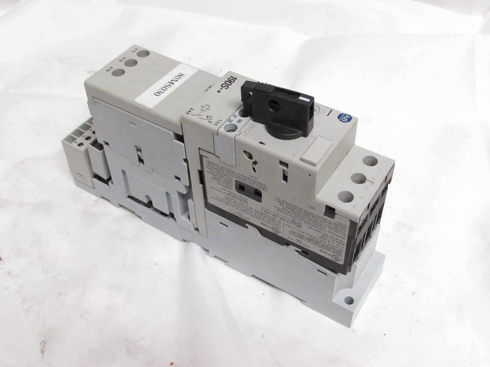 ALLEN BRADLEY 190S-AND2-CA16S-KN-V SER B MCS COMPACT STARTER 110/120V ...