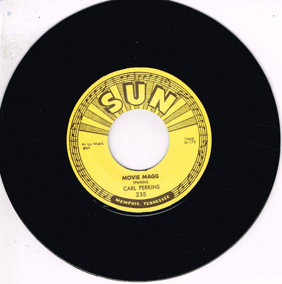 CARL PERKINS - HONKY TONK GAL / MOVIE MAGG (Alternate Cut) (1950s SUN ...