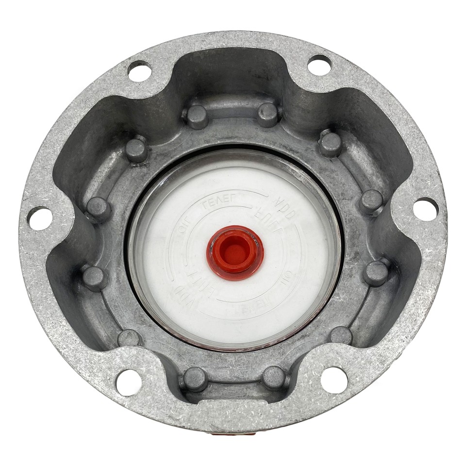 Aluminum Steer Hub Cap for Trailer Axle w/ Oil Port Replaces Stemco 343 ...
