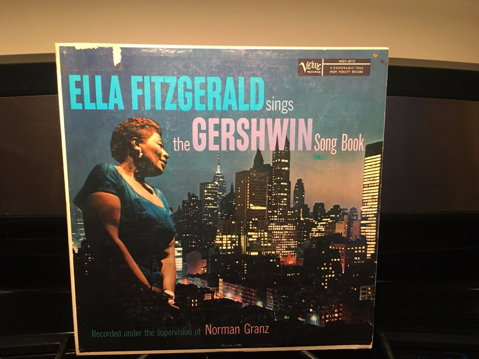 ELLA FITZGERALD - Sings Gershwin Song Book Vol. 1 ~ VERVE 4013 {dg orig ...