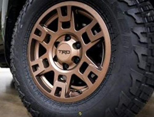Tacoma 4Runner TRD Pro Wheels Bronze Color 17 Inch PTR20-35110-F5 ...