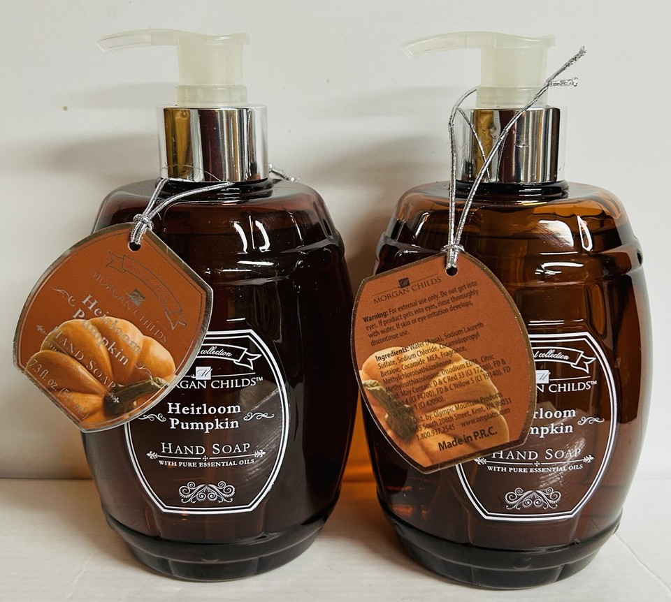 2-Pack Morgan Childs ~ Heirloom Hydrating Hand Soap with Pure Essential ...