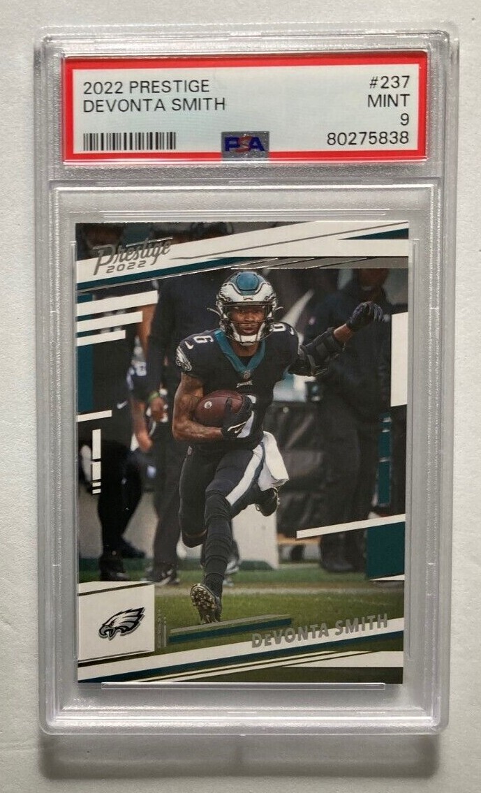 2022 Panini Prestige Football Devonta Smith Card #237 PSA Mint 9 | eBay