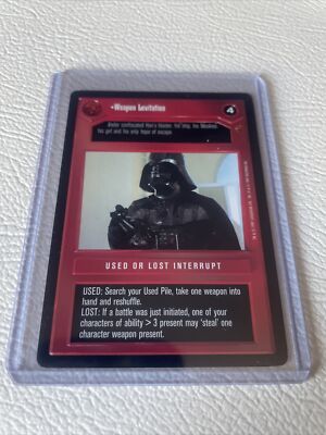Star Wars CCG Cloud City Weapon Levitation Decipher | eBay
