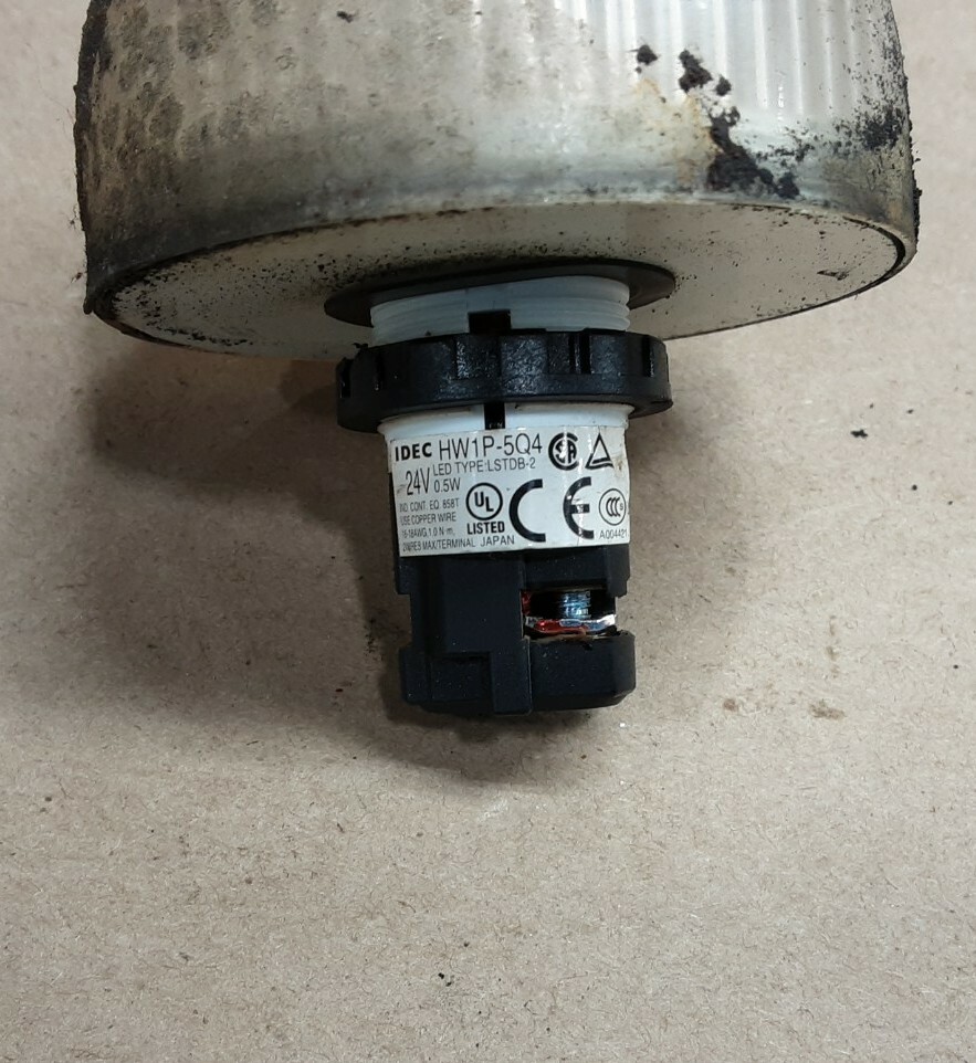 IDEC CLEAR INDICATOR LIGHT HW1P-5Q4 #3004J8 | eBay