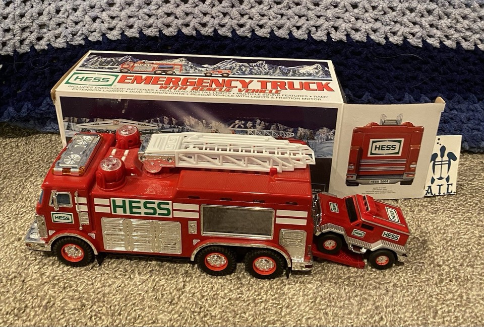2005 Hess Gasoline - Emergency Truck With Rescue Vehicle - SEE ...