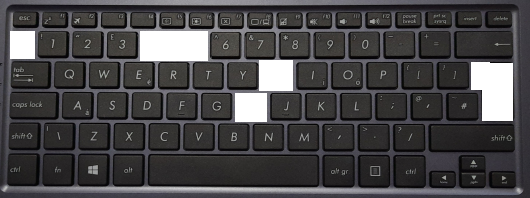 AS261 Key for keyboard Asus Vivobook E203M E203MA E203N E203NA E203 | eBay