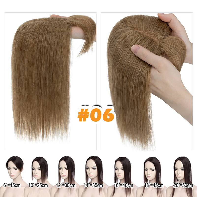 Topper 100% Human Hair Top Toupee Piece Clip in Hairpiece Indian Wig ...