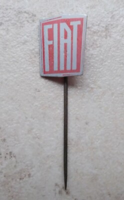FIAT Car Italy Hat Pin Lapel Pin Tie Tac Hatpin Pins 1960 | eBay