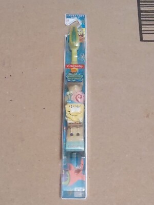 Brand New Colgate SpongeBob SquarePants Extra Soft Toothbrush | eBay