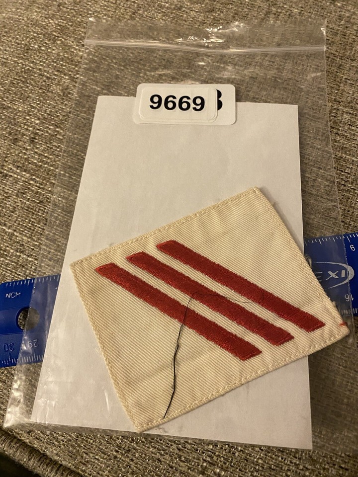 US Navy Non Rated Fireman Stripes Seaman Red White USN Uniform Patch | eBay