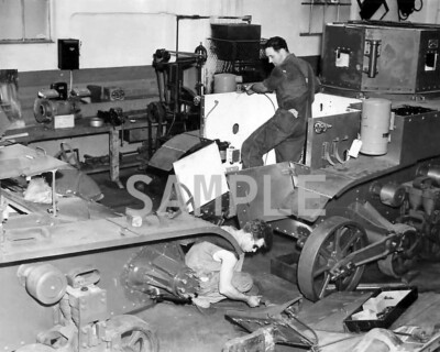 M2A4 Military Tanks Assembly World War II WWII WW2 8x10 Photo 294c | eBay