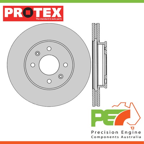 2x New *PROTEX* Disk Brake Rotors - Front Fits KIA RIO UB 2D H/B FWD ...