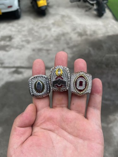 3Pcs Set 2025 Ohio State Buckeyes National Ring Size 11. | eBay