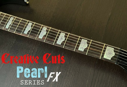 MOP Hump Blocks Fret Marker Vinyl Inlay Decals for Falcon Gretsch BASS ...