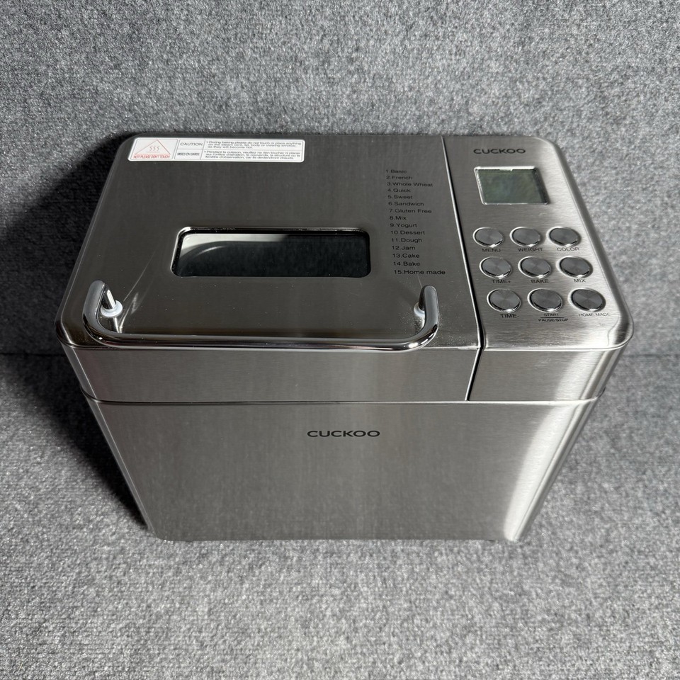 Cuckoo 2.2 lb. Multifunctional Bread Maker (CBM-AAB101S) | eBay