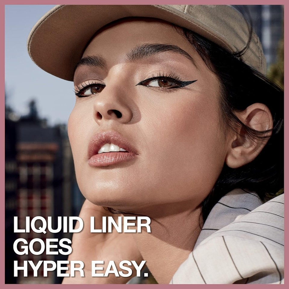 Hyper Easy Liquid Pen No-Skip Eyeliner, Satin Finish, Waterproof ...